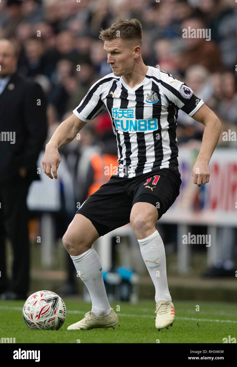 Newcastle United's Matt Ritchie Stock Photo - Alamy