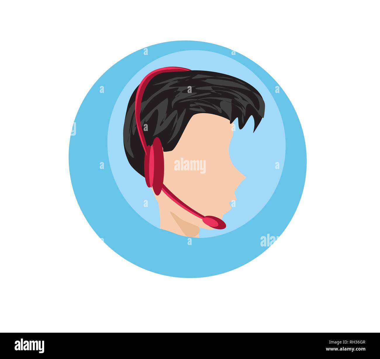 Call center icon Stock Vector Image & Art - Alamy