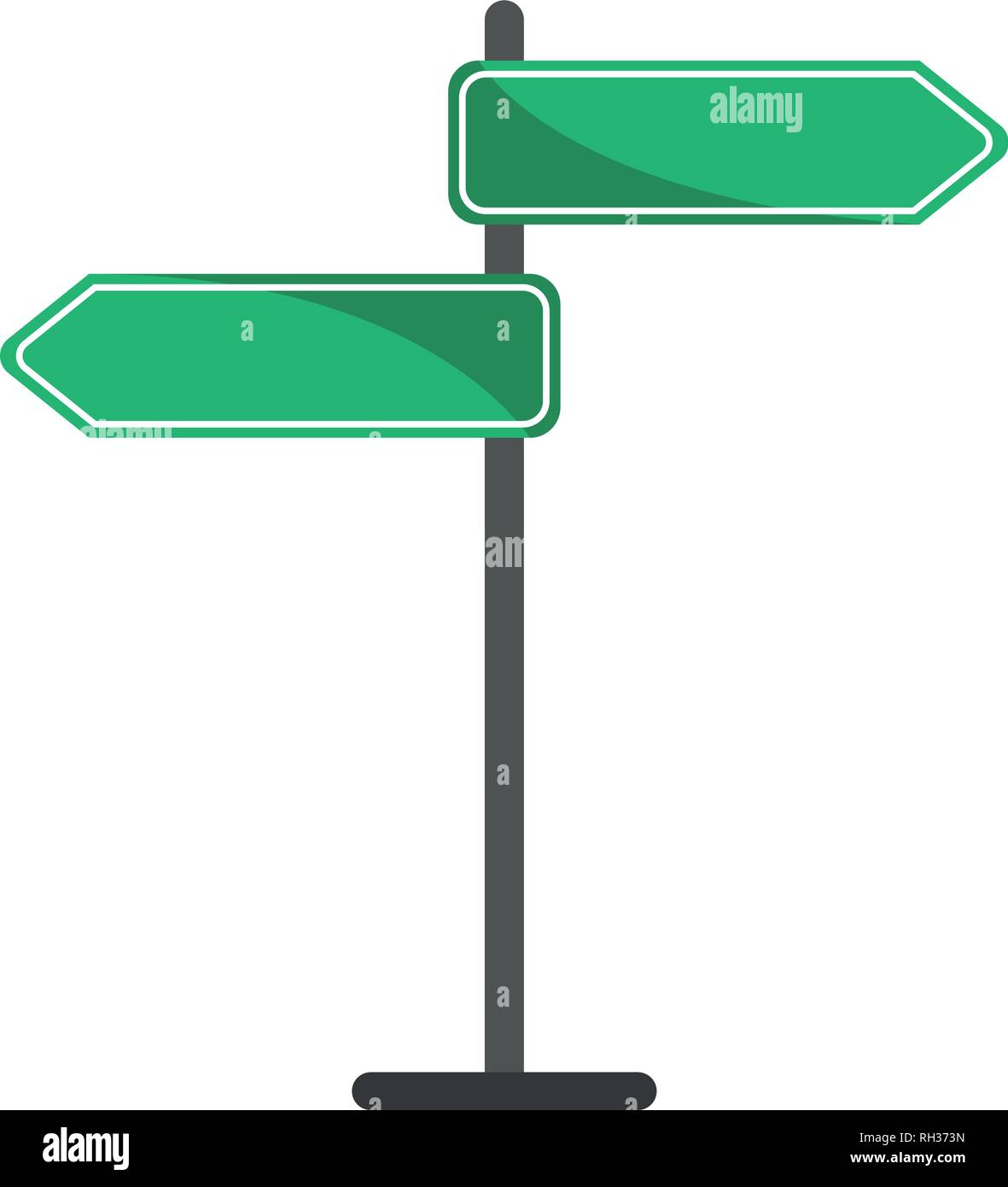 street signpost symbol Stock Vector Image & Art - Alamy