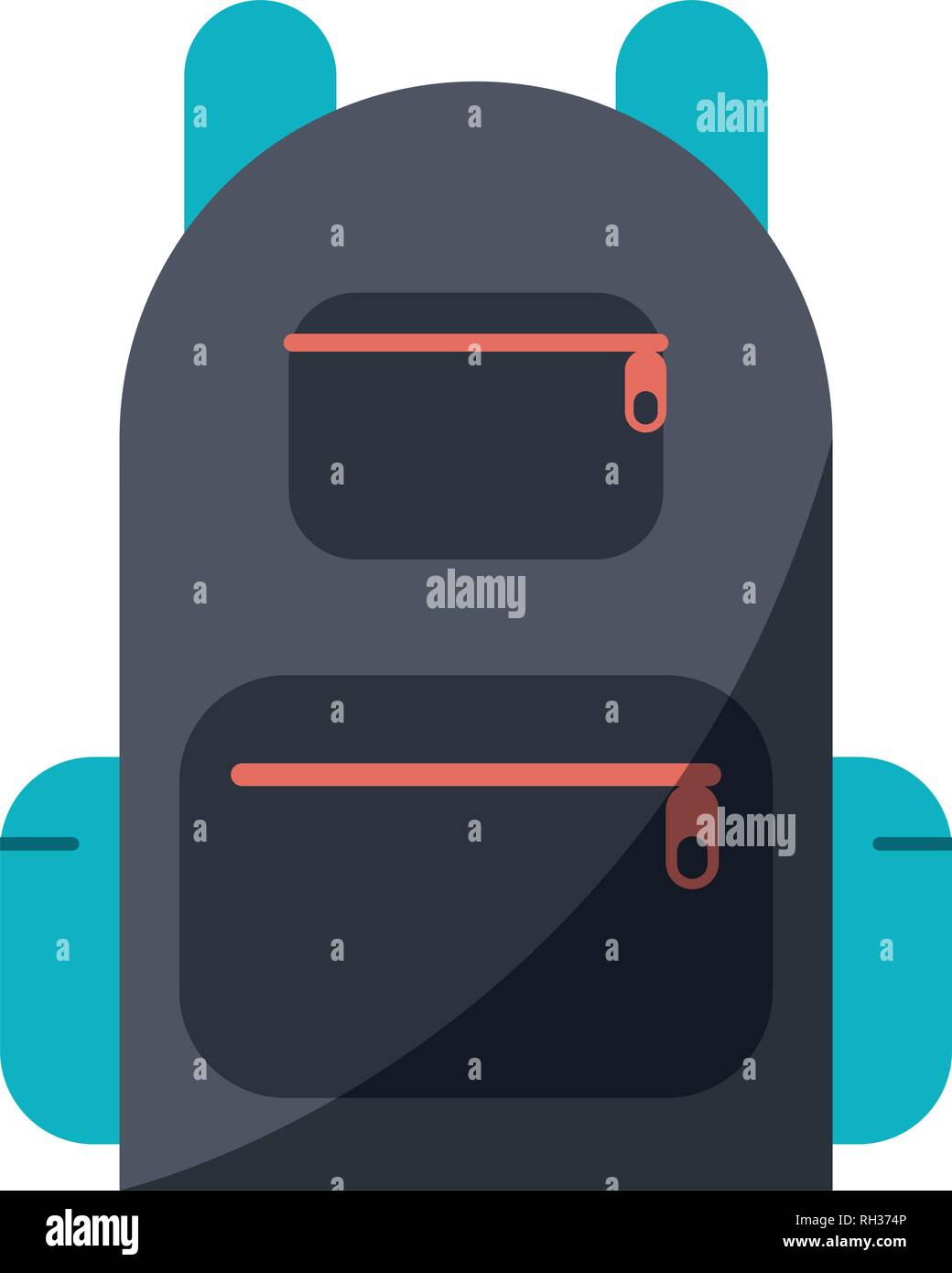 backpack bag symbol Stock Vector Image & Art - Alamy