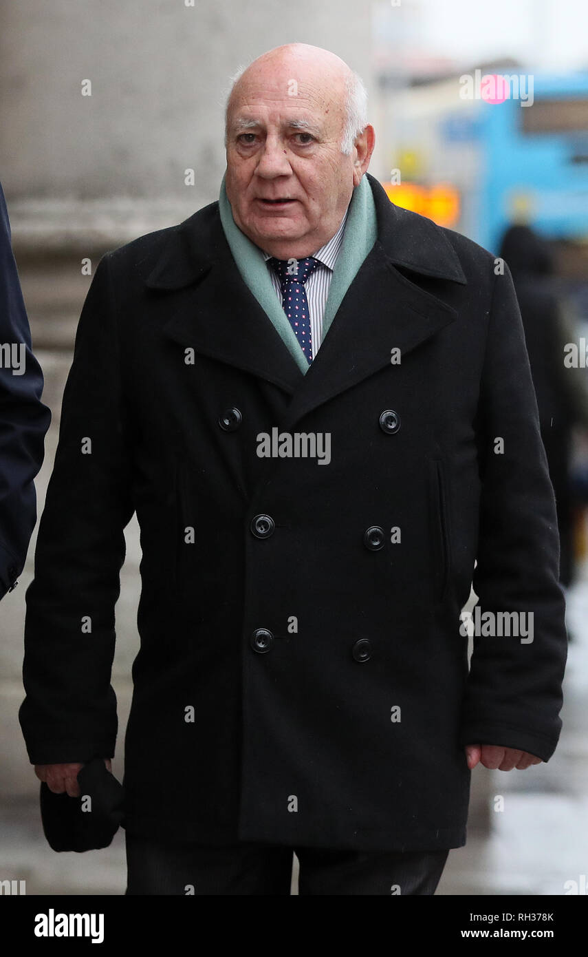 Ted Cunningham outside the High court in Dublin following his court ...