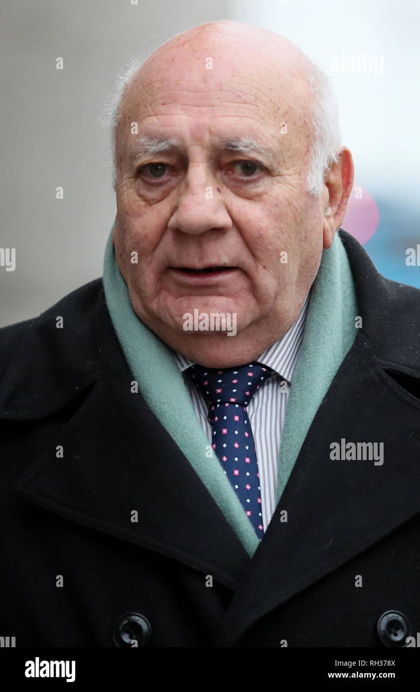 Ted Cunningham outside the High court in Dublin following his court ...