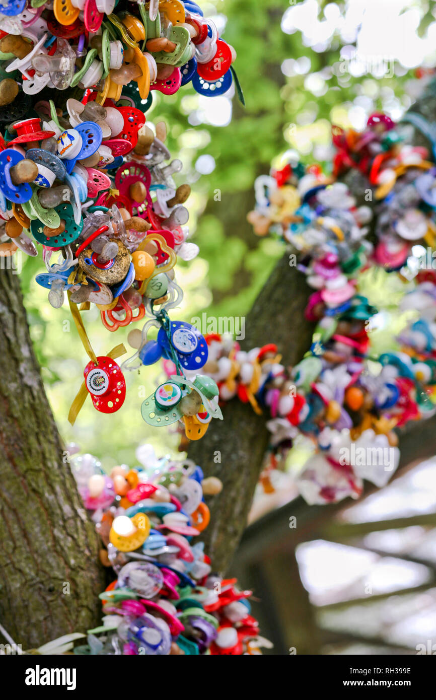 Old pacifiers hi-res stock photography and images - Alamy