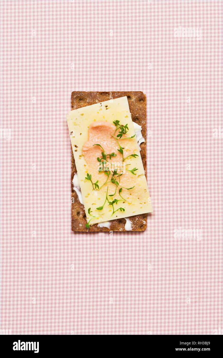 Crispbread sandwich hi-res stock photography and images - Alamy