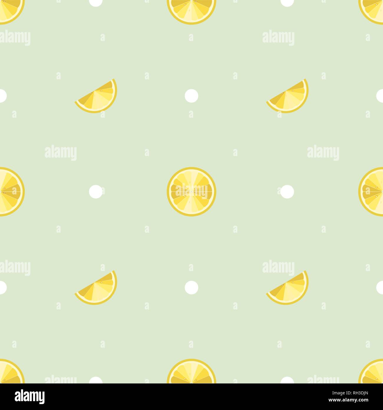 lemon seamless pattern white background. vector illustration 10 eps ...