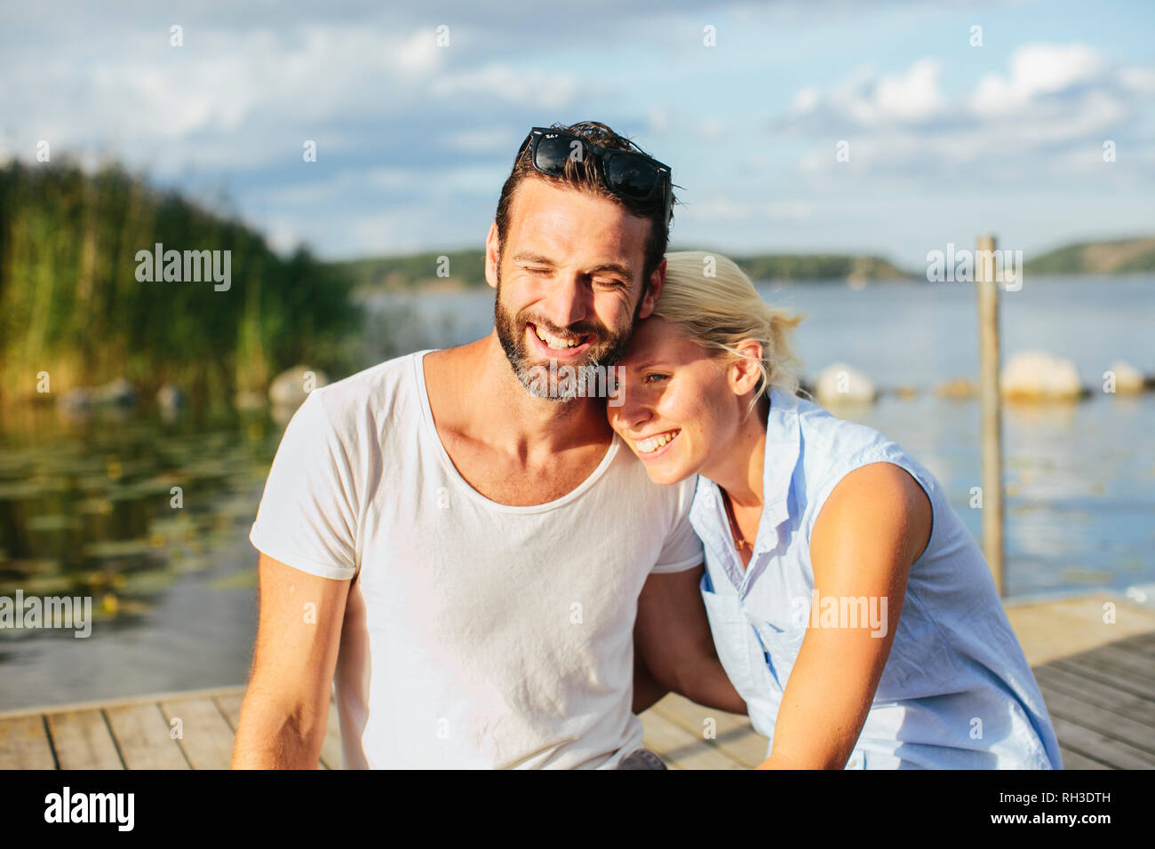 Young couple together Stock Photo - Alamy