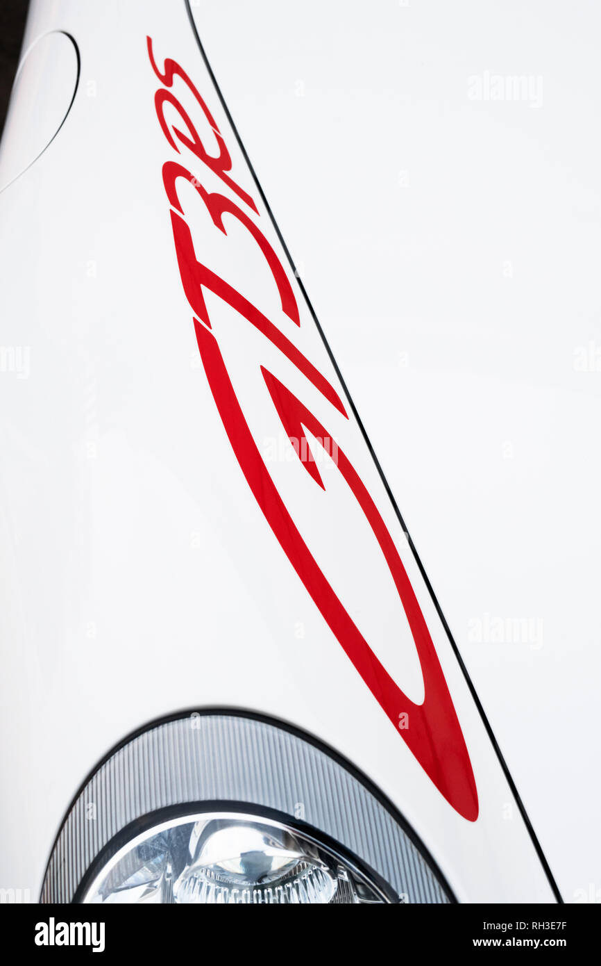 Porsche 911 GT3RS decal abstract Stock Photo - Alamy