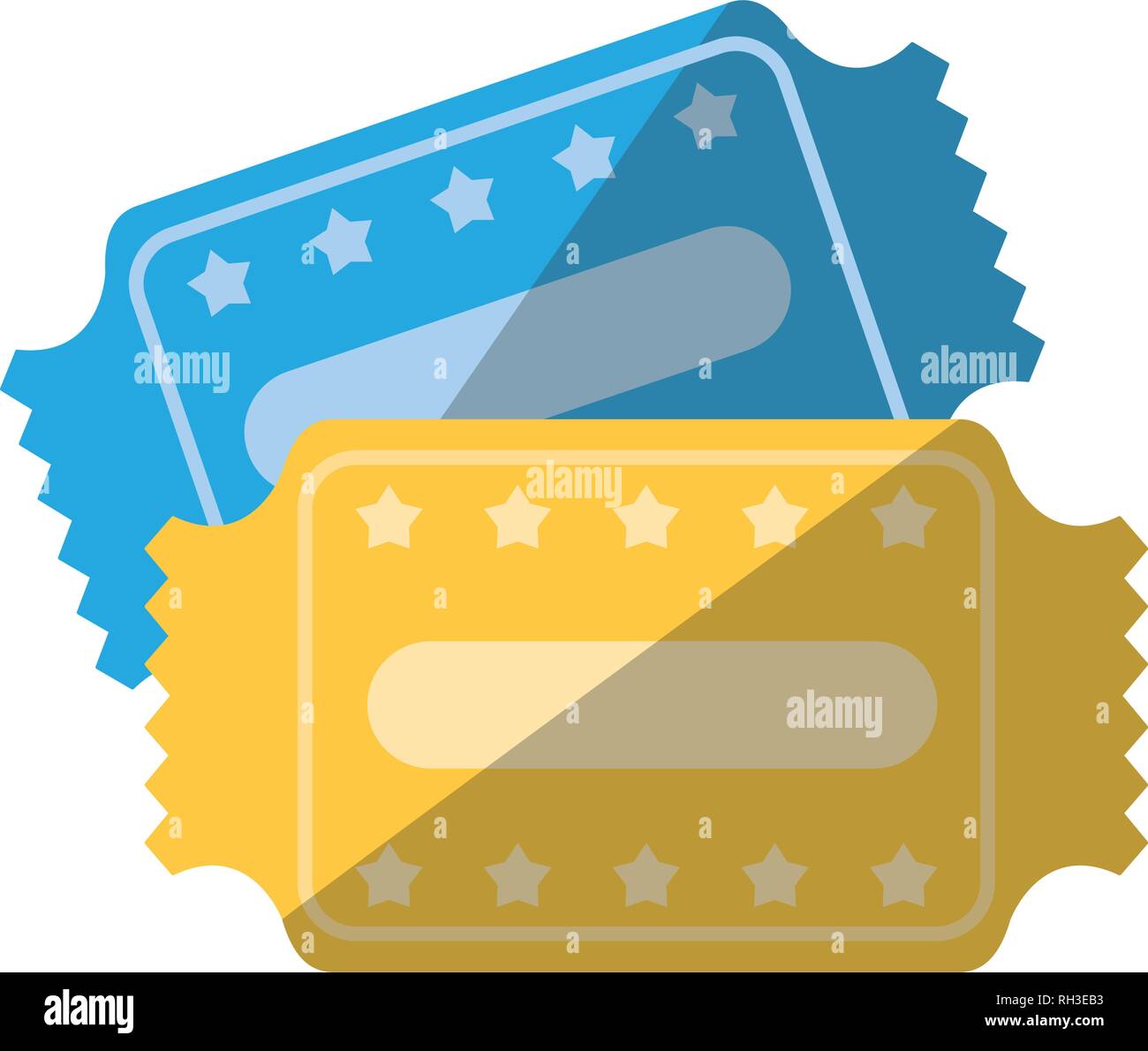 Movie tickets symbol Stock Vector Image & Art - Alamy