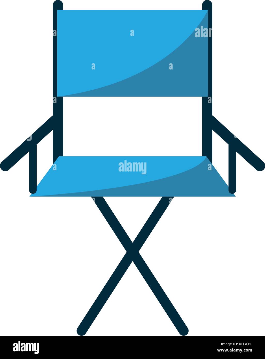 Film Directors Chair Stock Vector Images - Alamy