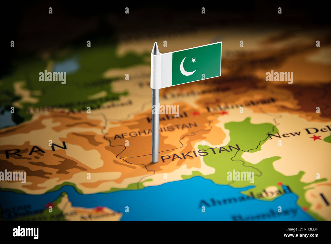 Pakistan urdu map hi-res stock photography and images - Alamy