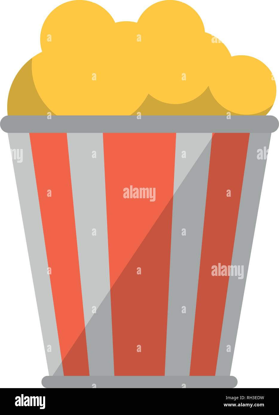 Corn bucket Stock Vector Images - Alamy