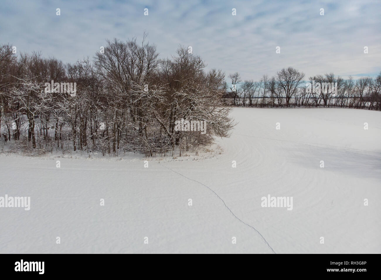 Aerial field corn midwest hi-res stock photography and images - Alamy