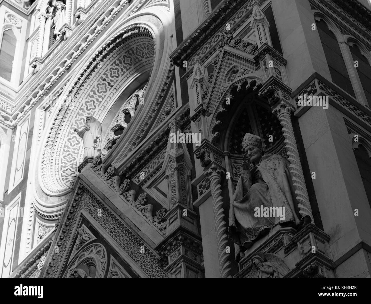 Florence Cathedral Duomo and rose window Florence Italy Europe Stock ...
