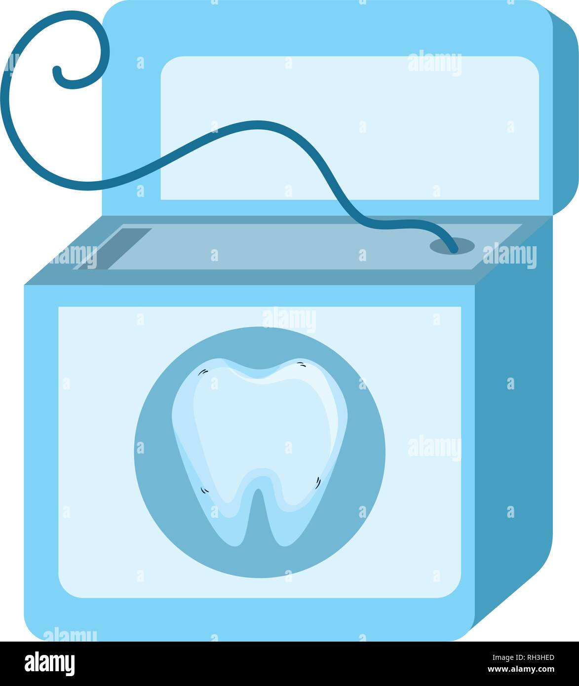 dental floss isolated icon Stock Vector Image & Art - Alamy