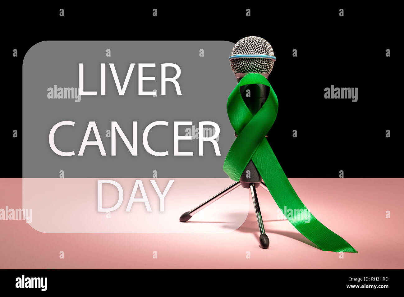 Liver Cancer and Hepatitis B - HVB Awareness month ribbon, Emerald ...