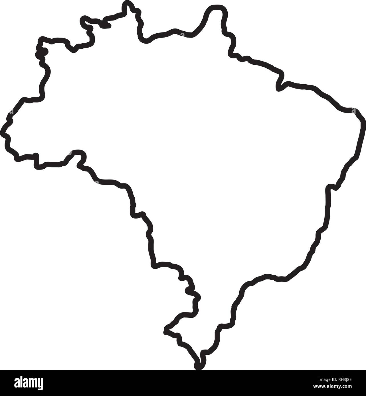 Brazilian map hi-res stock photography and images - Alamy