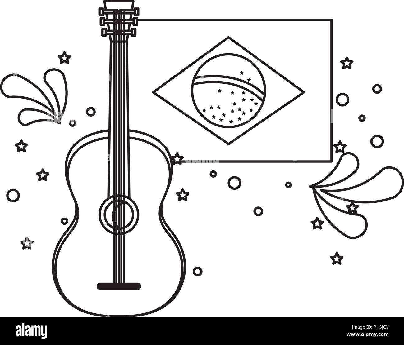 Brazilian musical Stock Vector Images - Alamy