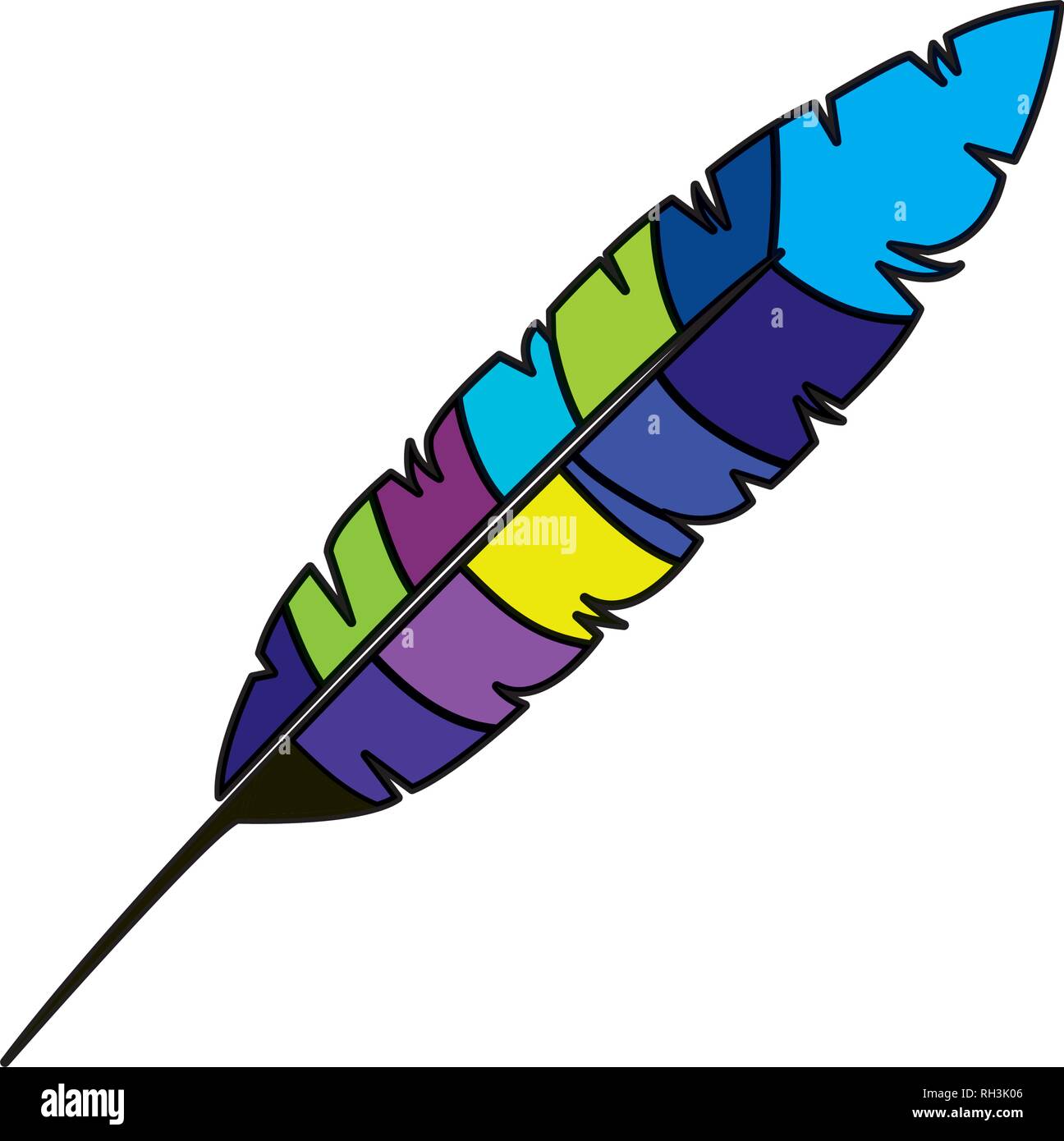 Feathering Stock Vector Images - Alamy