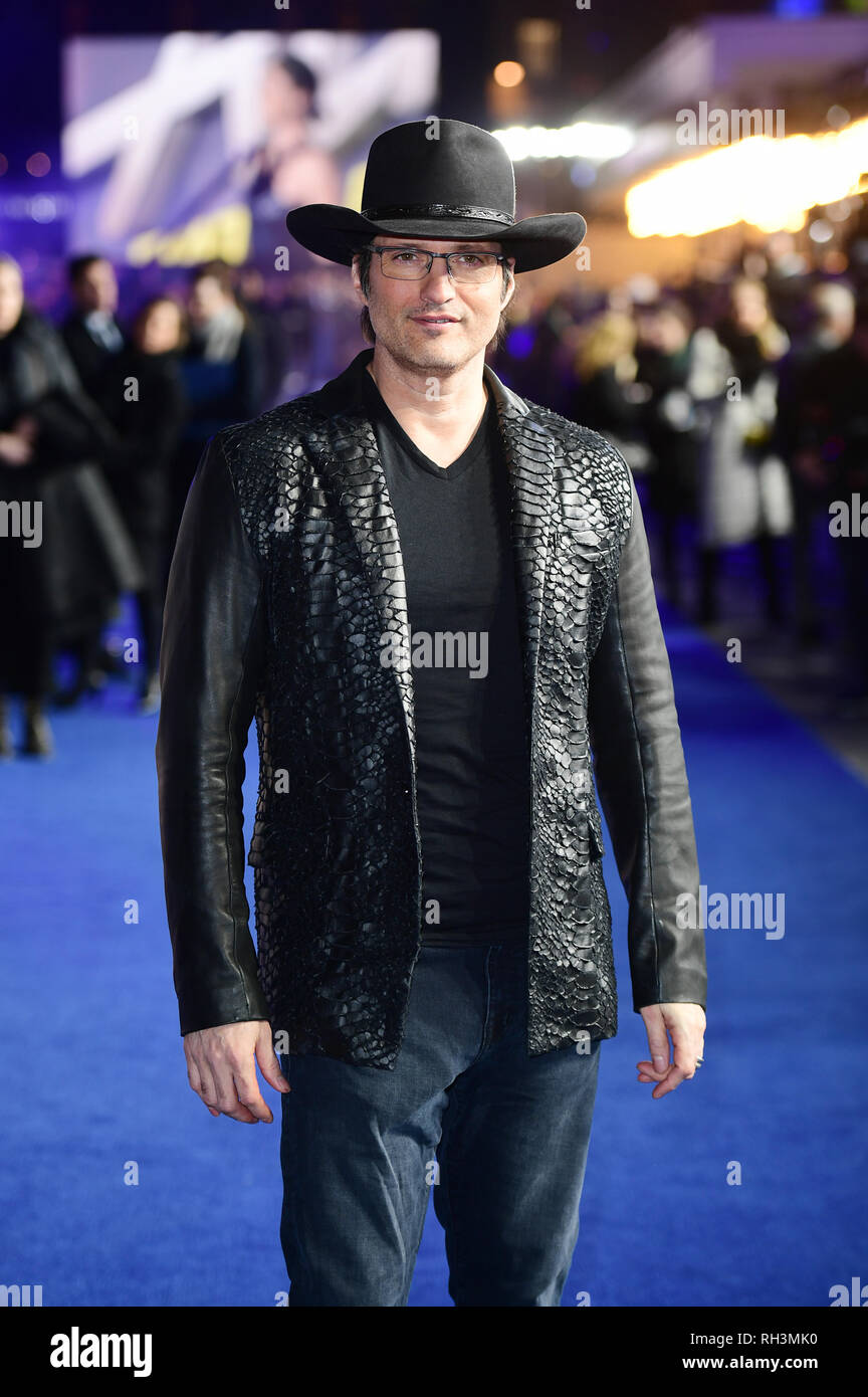 Robert Rodriguez attending the world premiere of Alita: Battle Angel ...