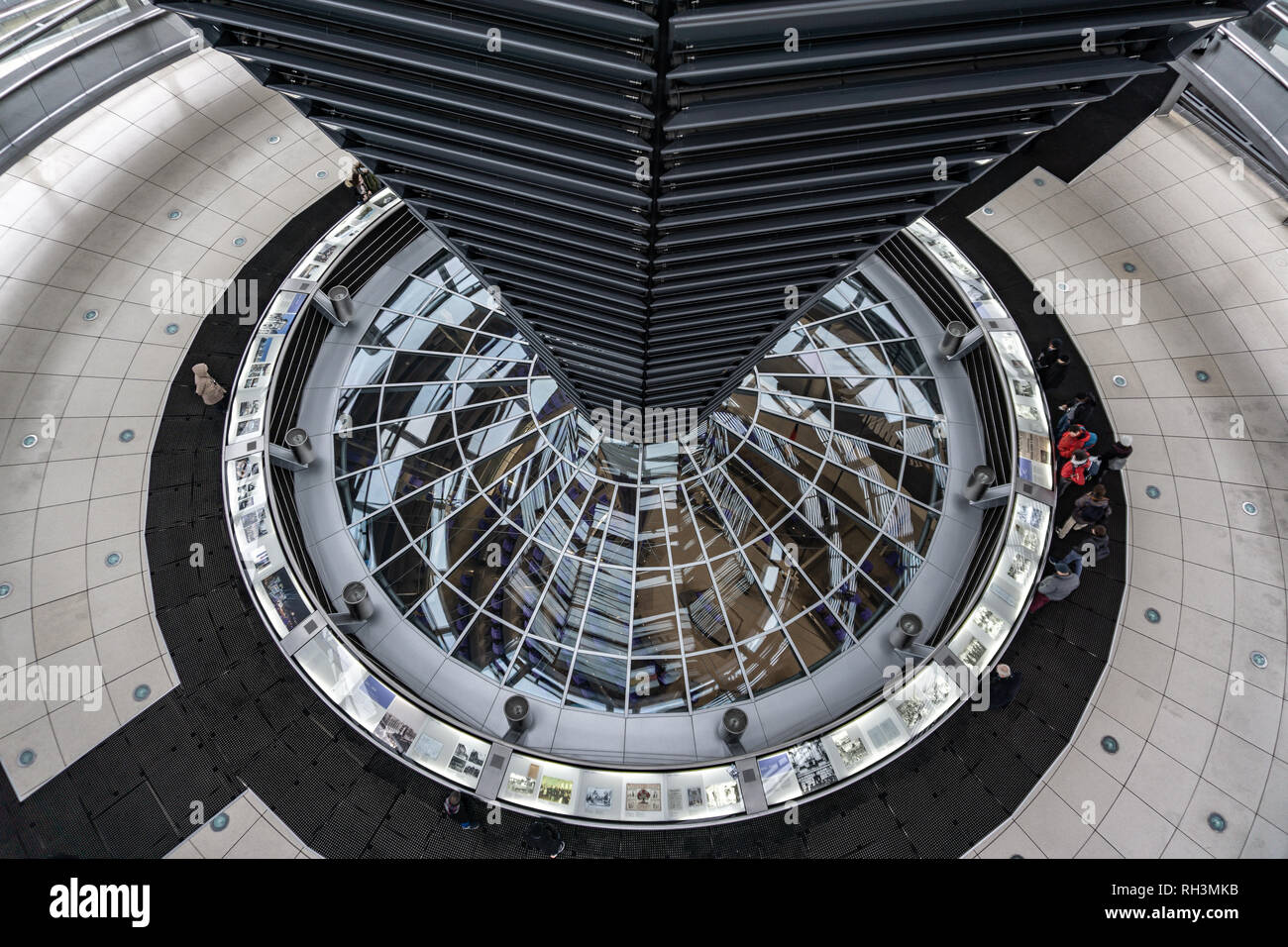 Berlin, DE - January 12, 2019: View of Reichstag (the German Parliament ...