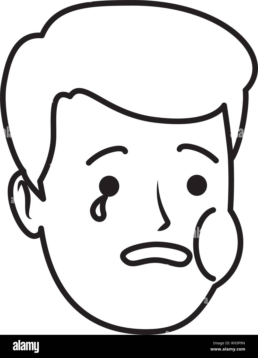 young man with toothache Stock Vector Image & Art - Alamy