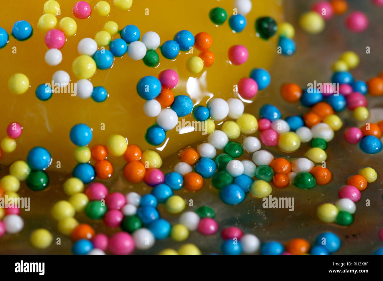 Egg and sprinkles Stock Photo - Alamy
