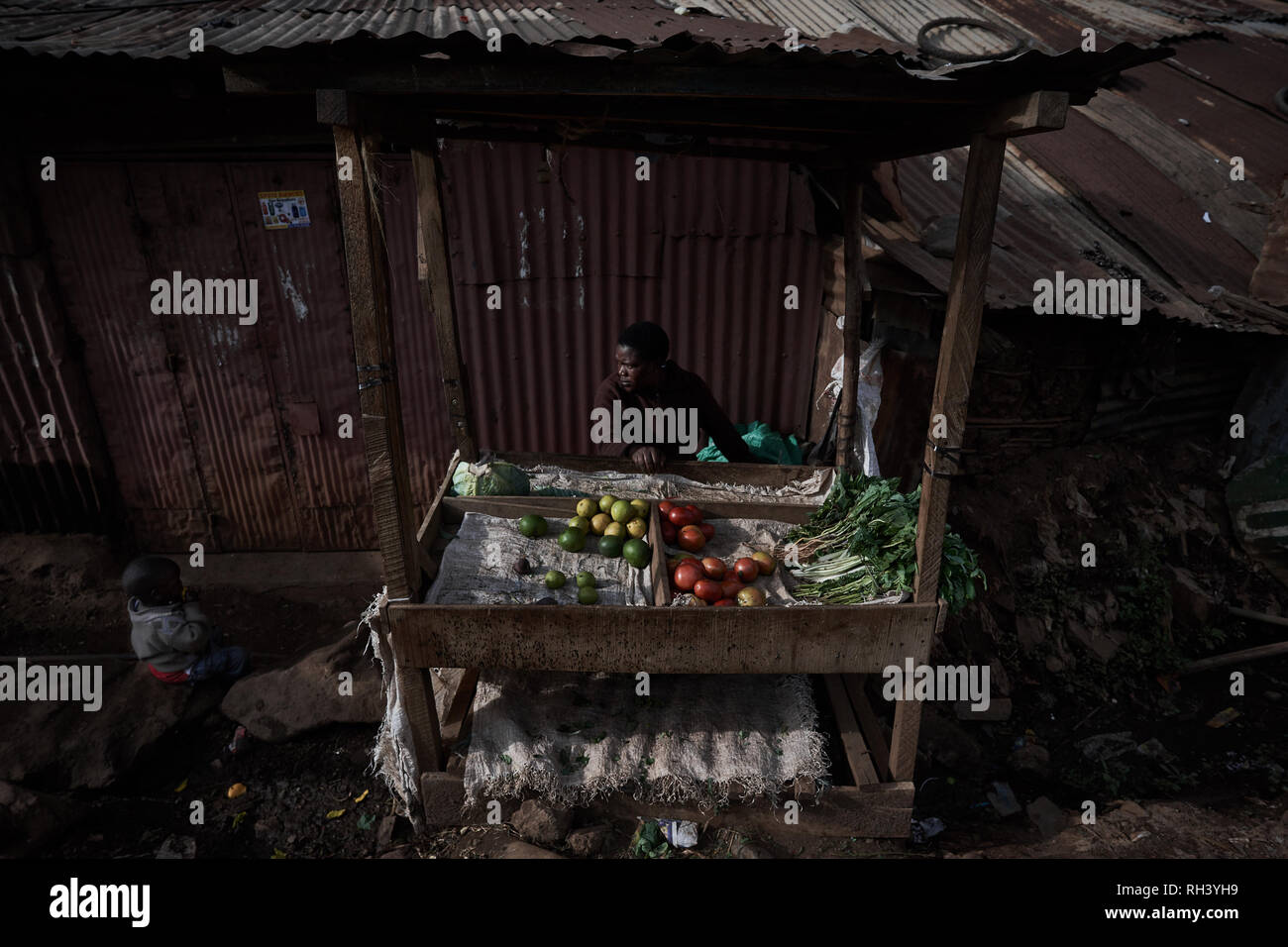 Kibera slum hi-res stock photography and images - Alamy