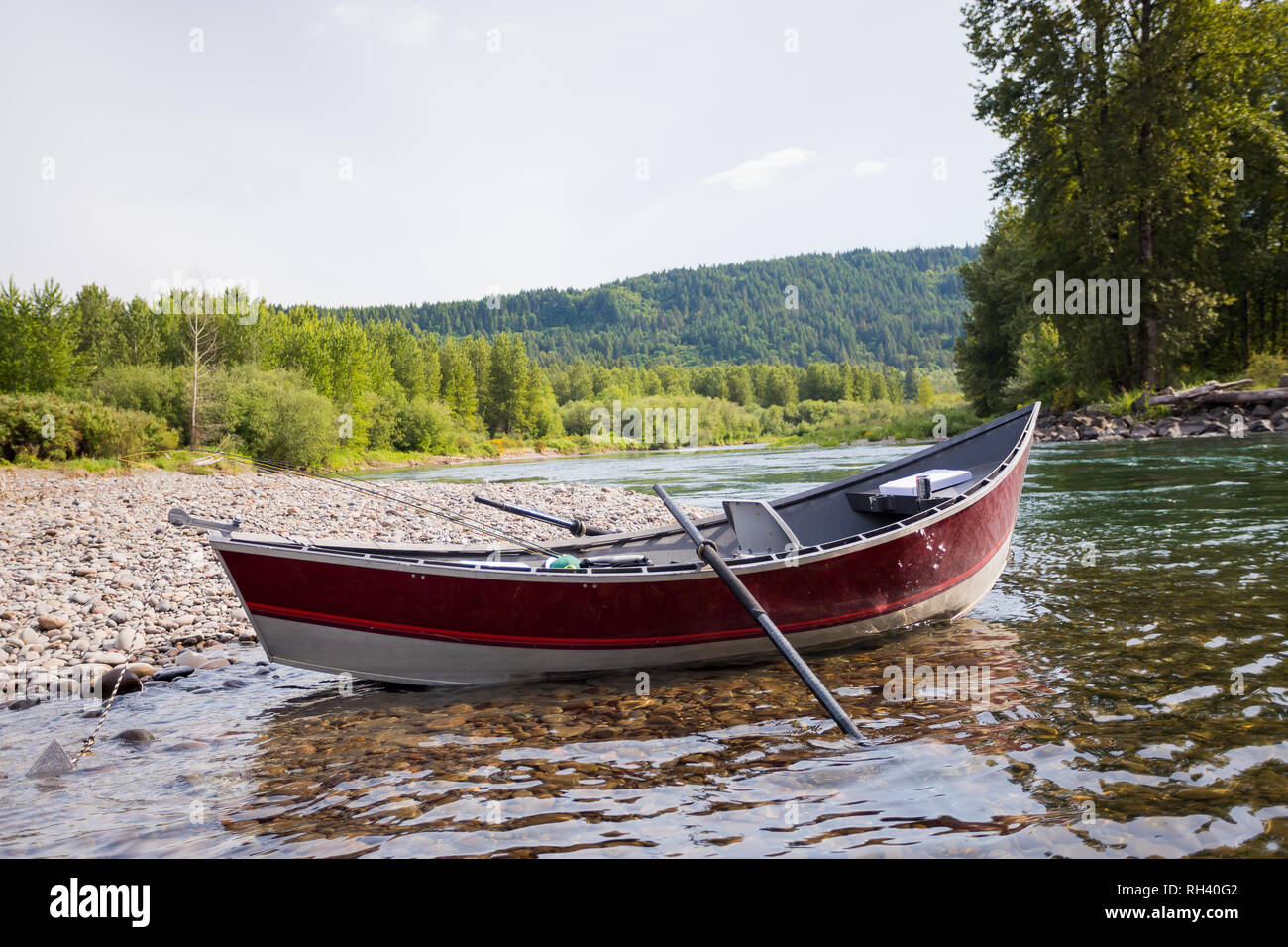 McKenzie River Oregon Fly Fishing Trip in May Stock Photo - Alamy