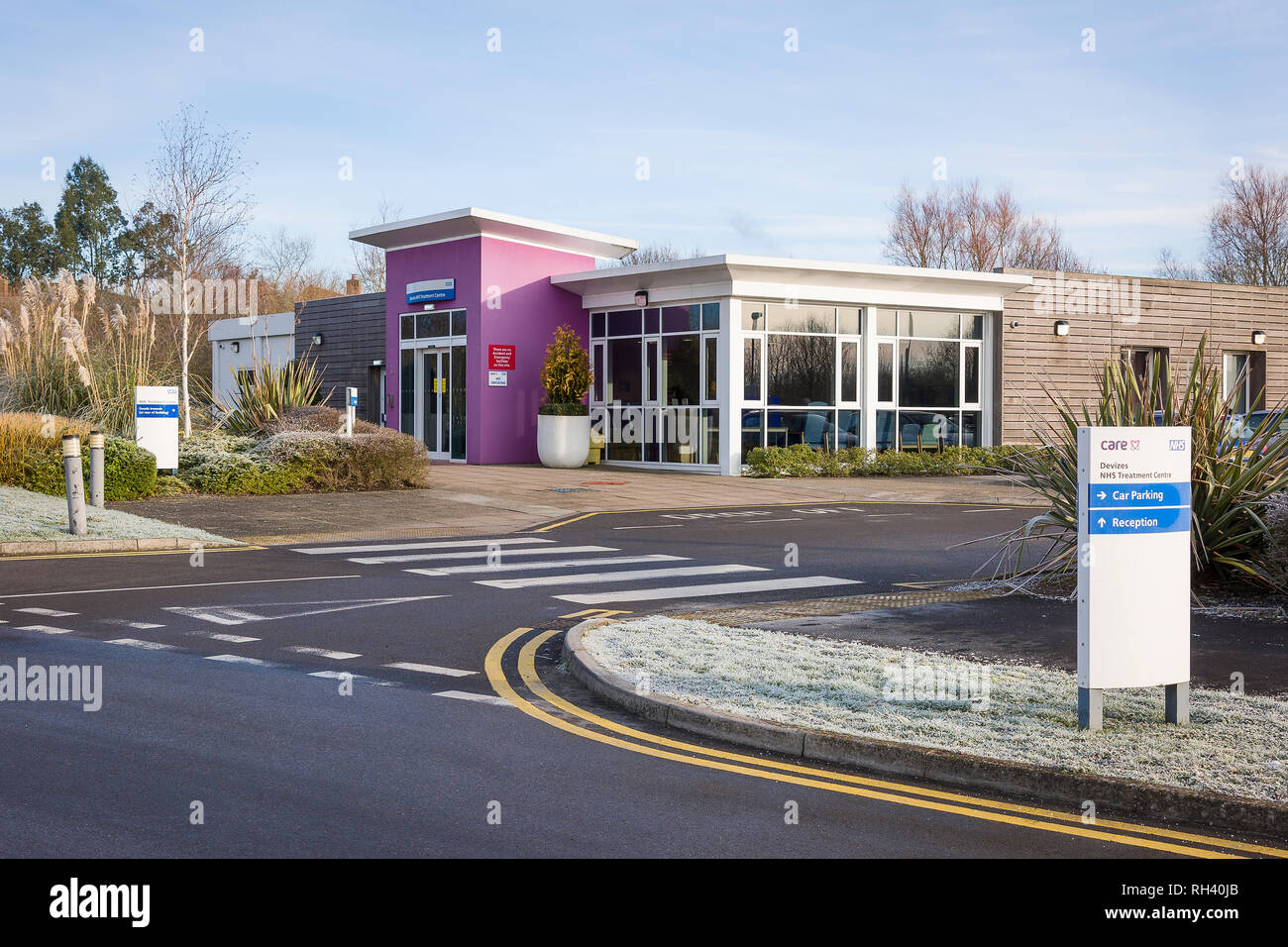 Devizes NHS Treatment Centre located on the eastern outskirts of the ...