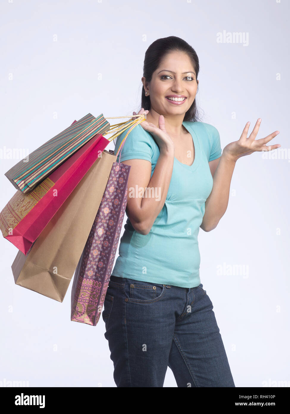 Young sikh woman smiling hi-res stock photography and images - Alamy