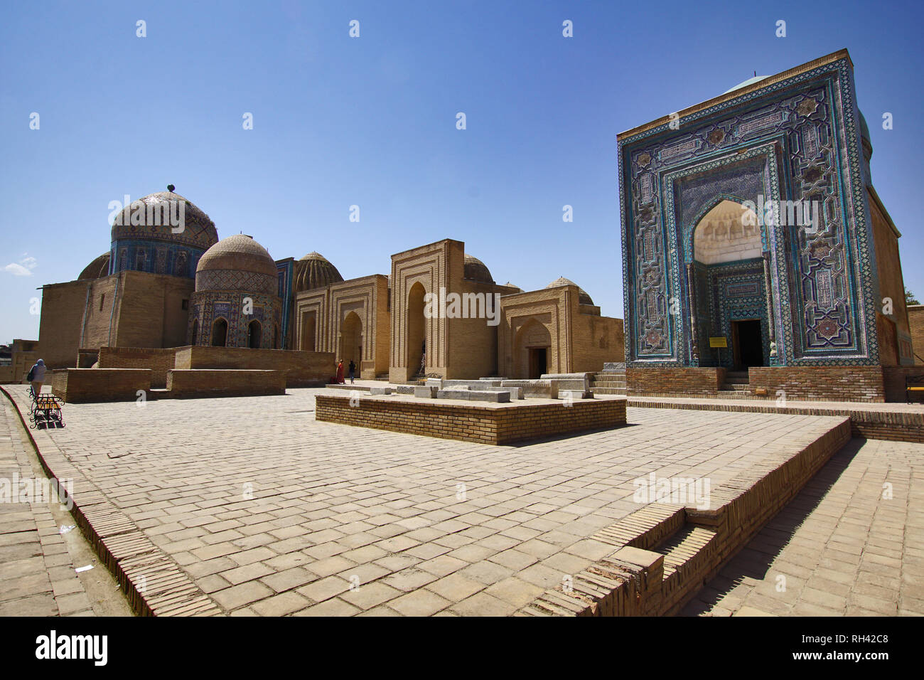 ancient necropolis of Samarkand, Uzbekistan Stock Photo - Alamy
