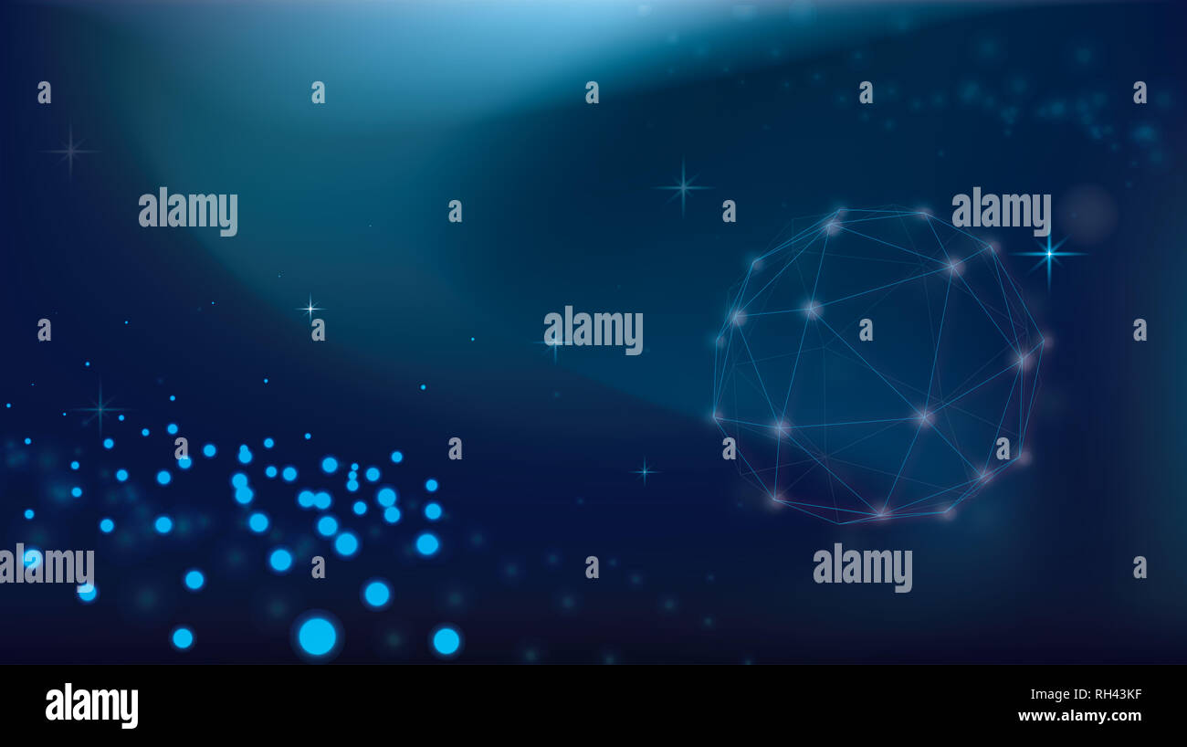 Galaxy universe futuristic background design for Sci-fi, Science or ...