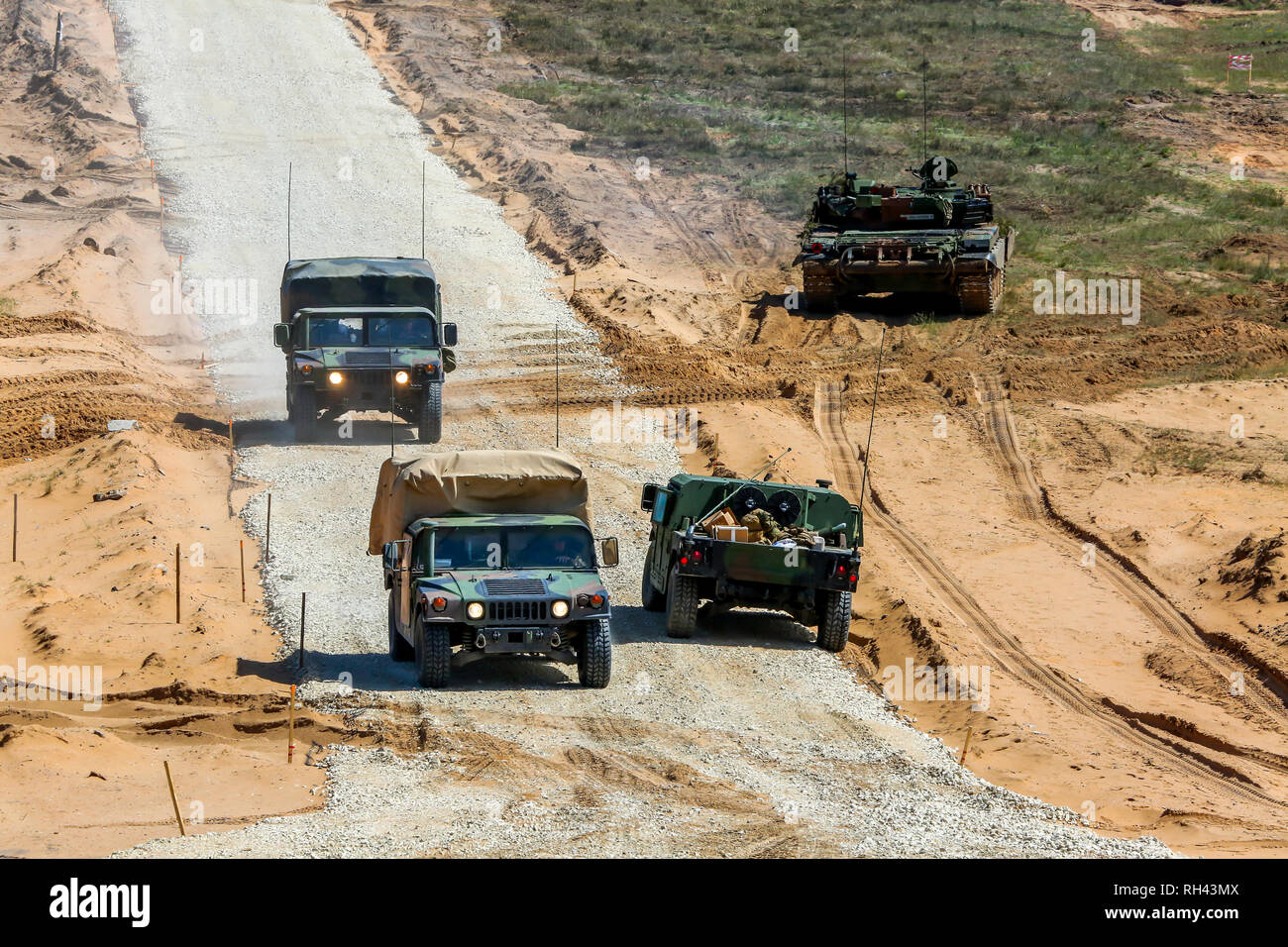 Heavy armored support vehicle hi-res stock photography and images - Alamy