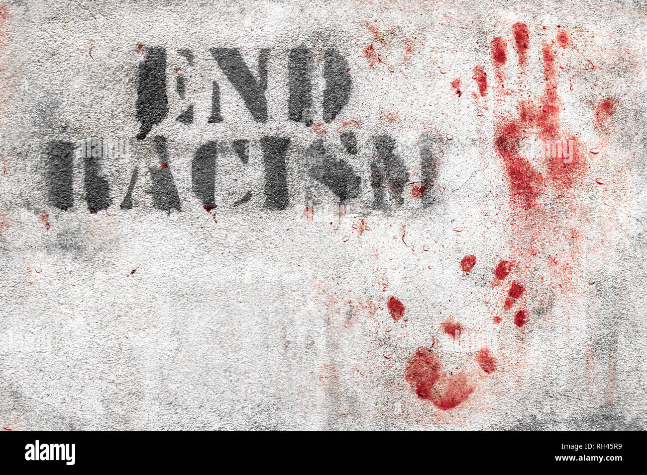Graffiti against racism hi-res stock photography and images - Alamy
