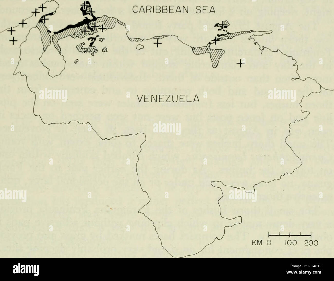 1972 map of venezuela hi-res stock photography and images - Alamy