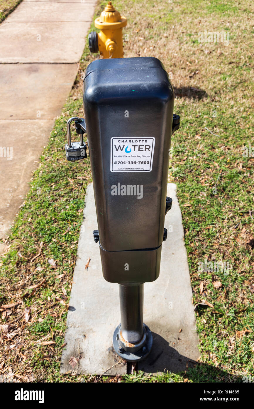 Drinking water sampling station hi-res stock photography and images - Alamy
