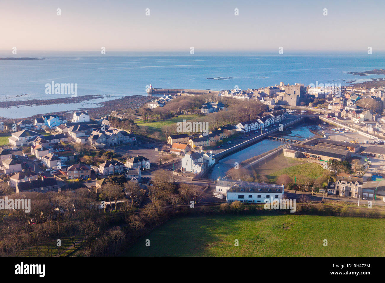 Aerial Manx High Resolution Stock Photography and Images - Alamy
