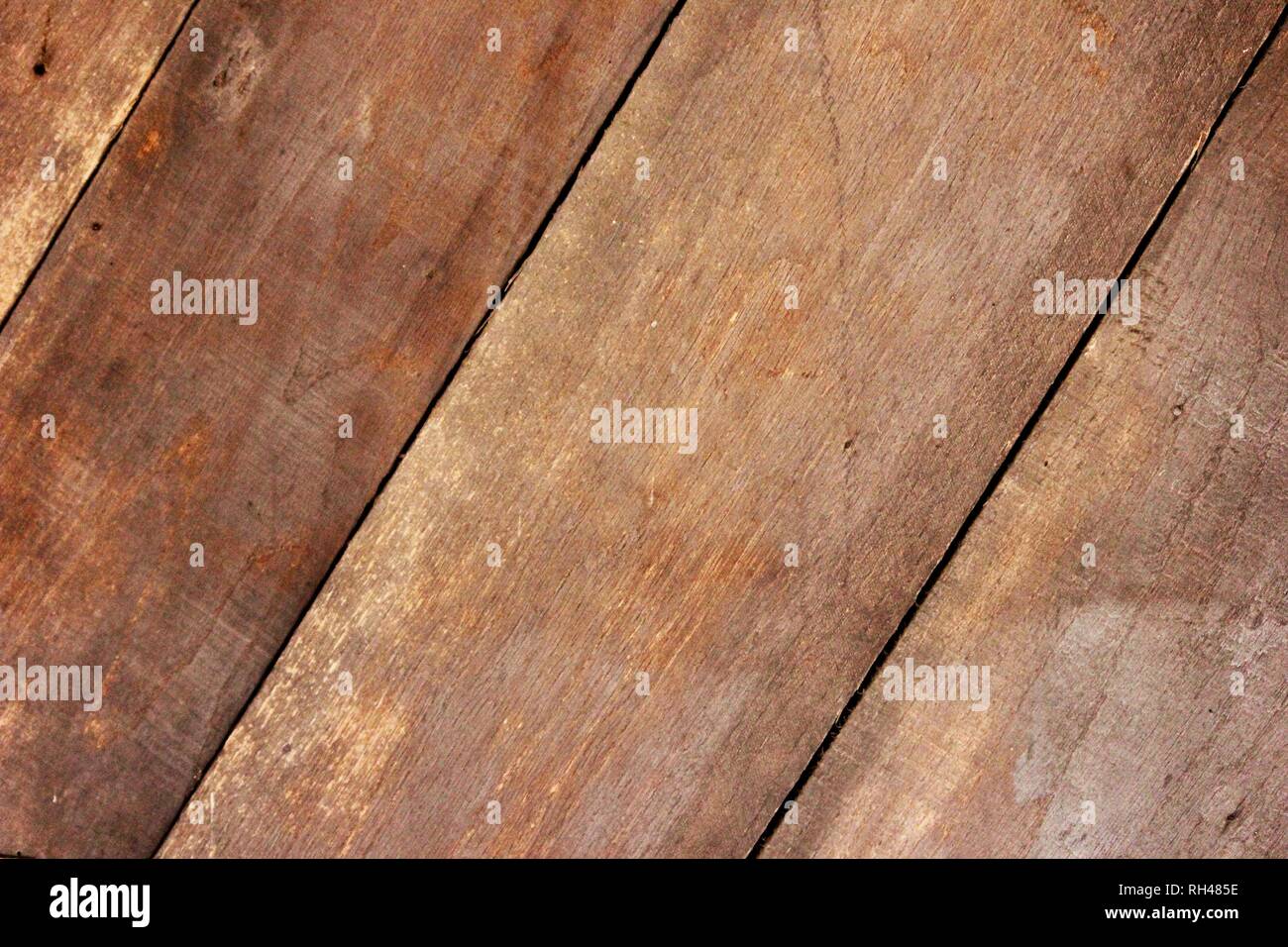 Diagonal Wood Plank Rustic Background Texture Stock Photo - Alamy