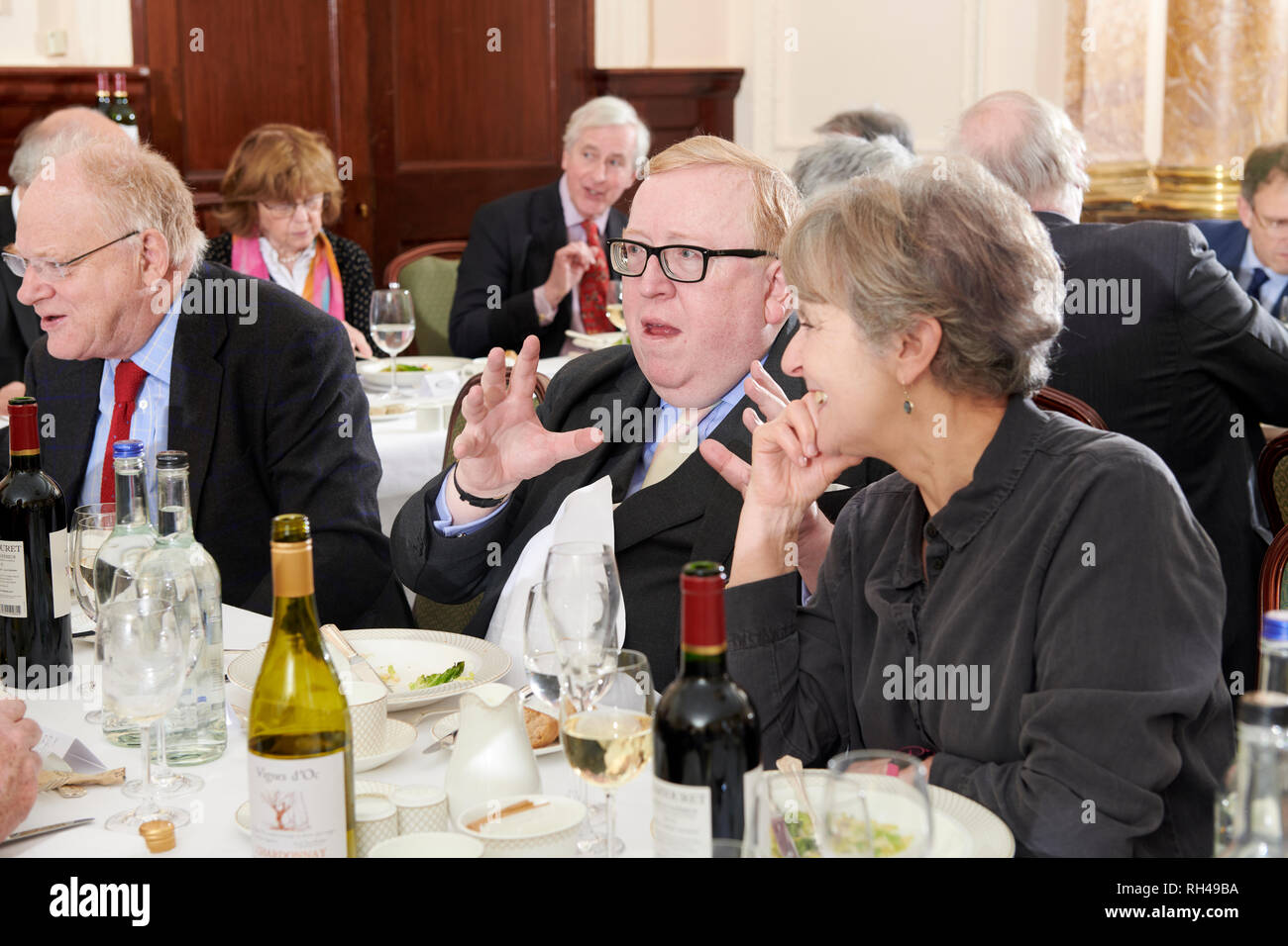 Robert Fox, Simon Heffer & Liz Anderson Oldie of the Year Awards 2019 ...