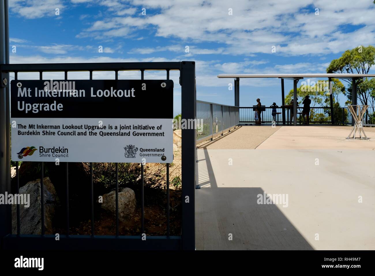 Mount Inkerman lookout, Inkerman Queensland 4806, Australia Stock Photo ...