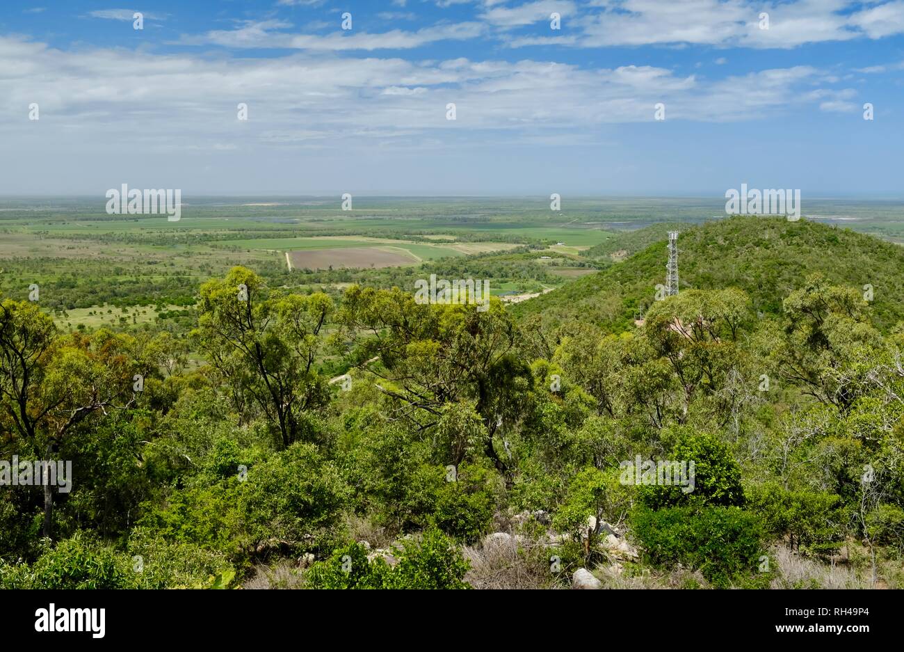 Mount Inkerman lookout, Inkerman Queensland 4806, Australia Stock Photo ...