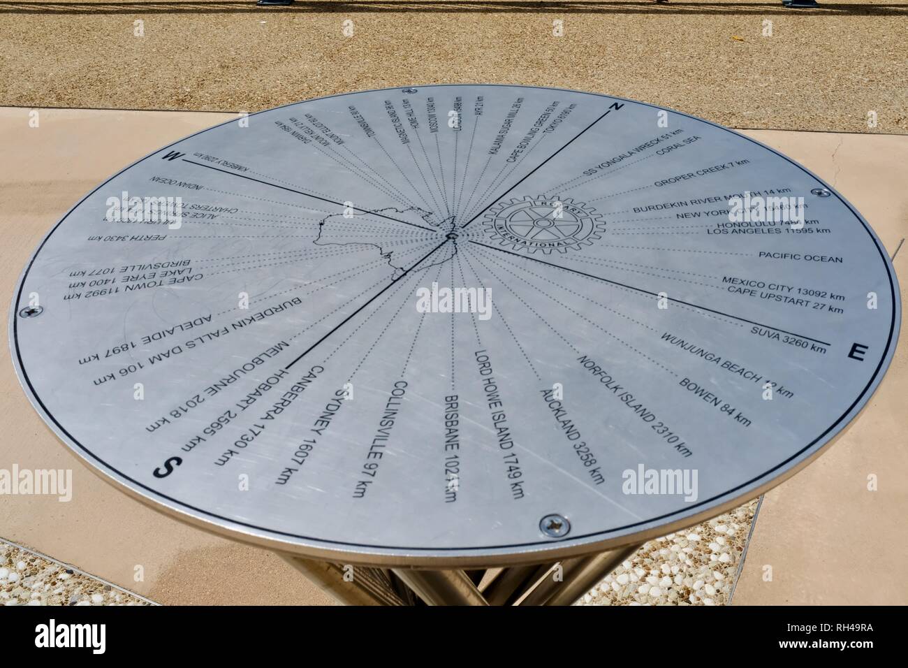 Mount Inkerman lookout, Inkerman Queensland 4806, Australia Stock Photo ...