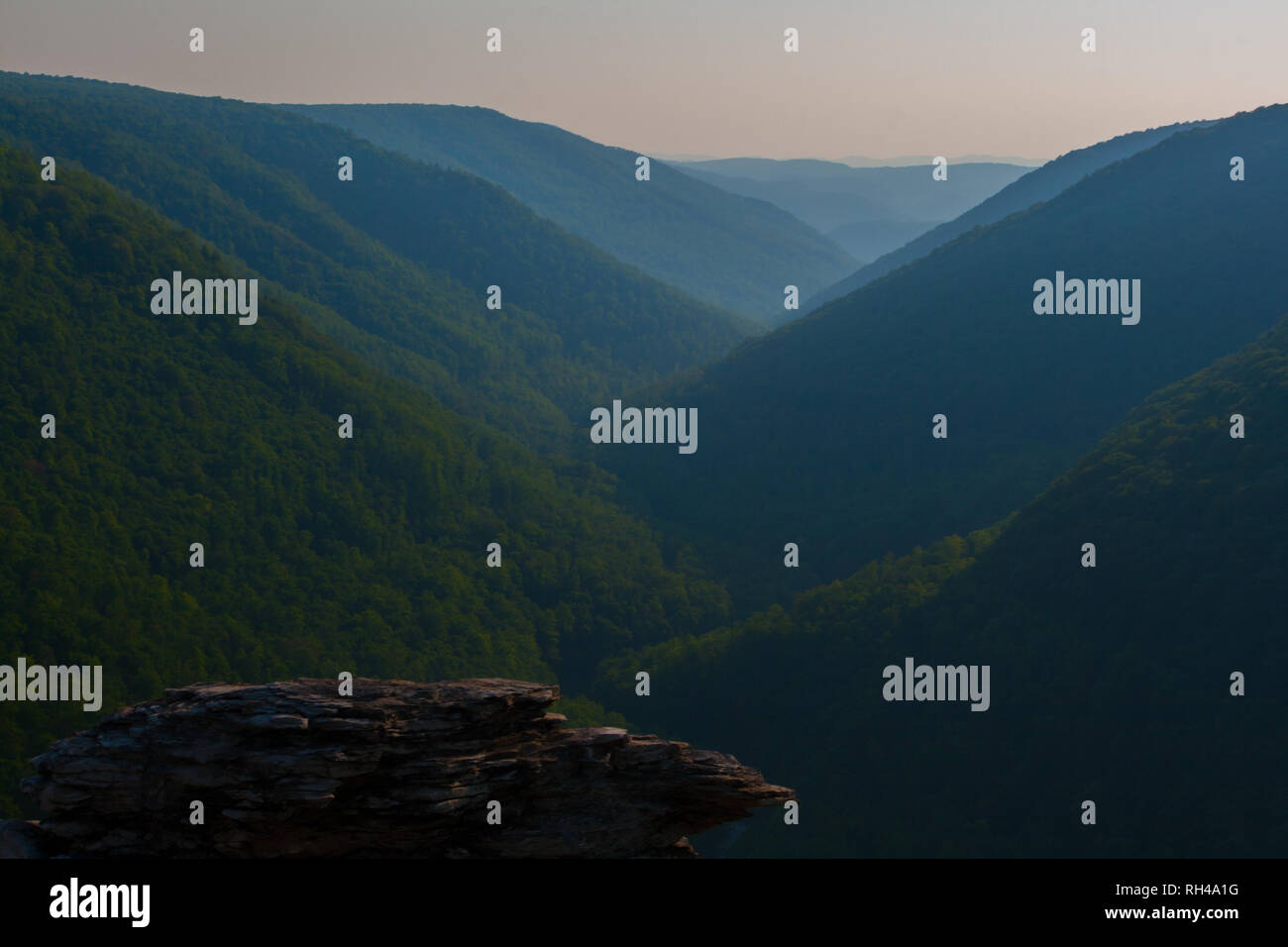 Lindy Point, Blackwater Falls State Park, West Virginia Stock Photo - Alamy