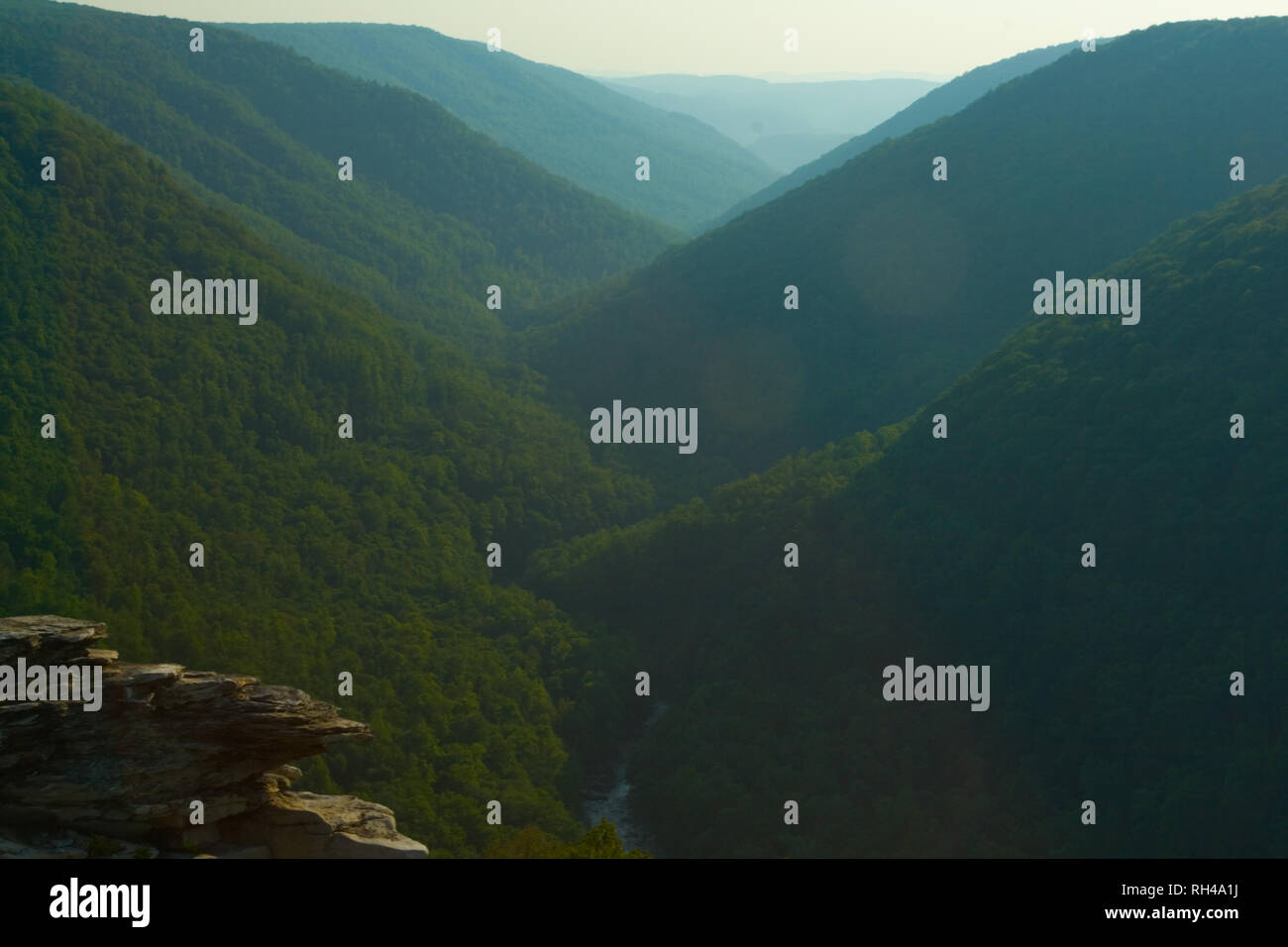 Lindy Point, Blackwater Falls State Park, West Virginia Stock Photo - Alamy
