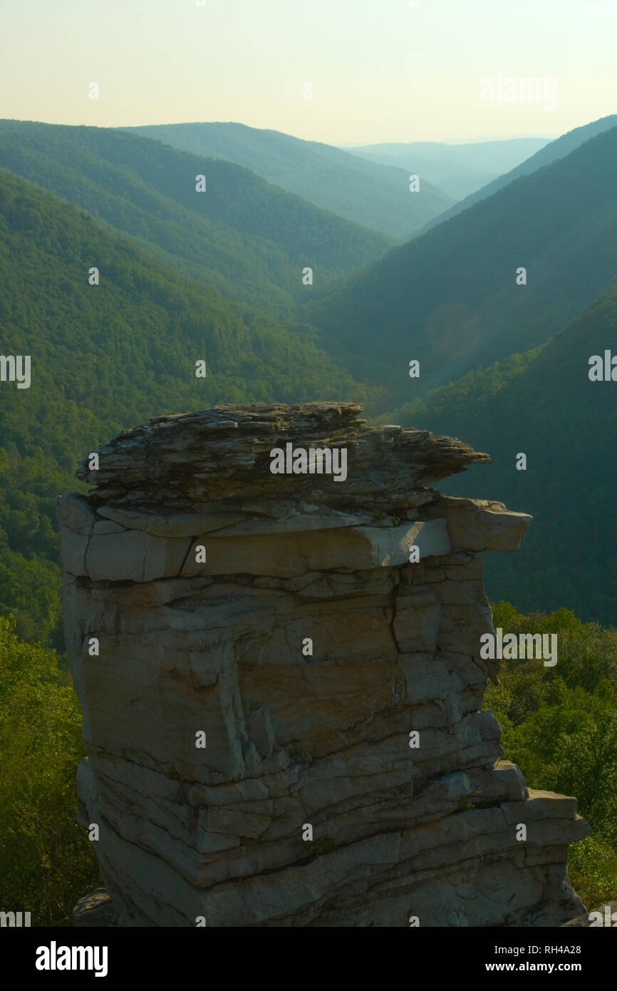 Lindy Point, Blackwater Falls State Park, West Virginia Stock Photo - Alamy