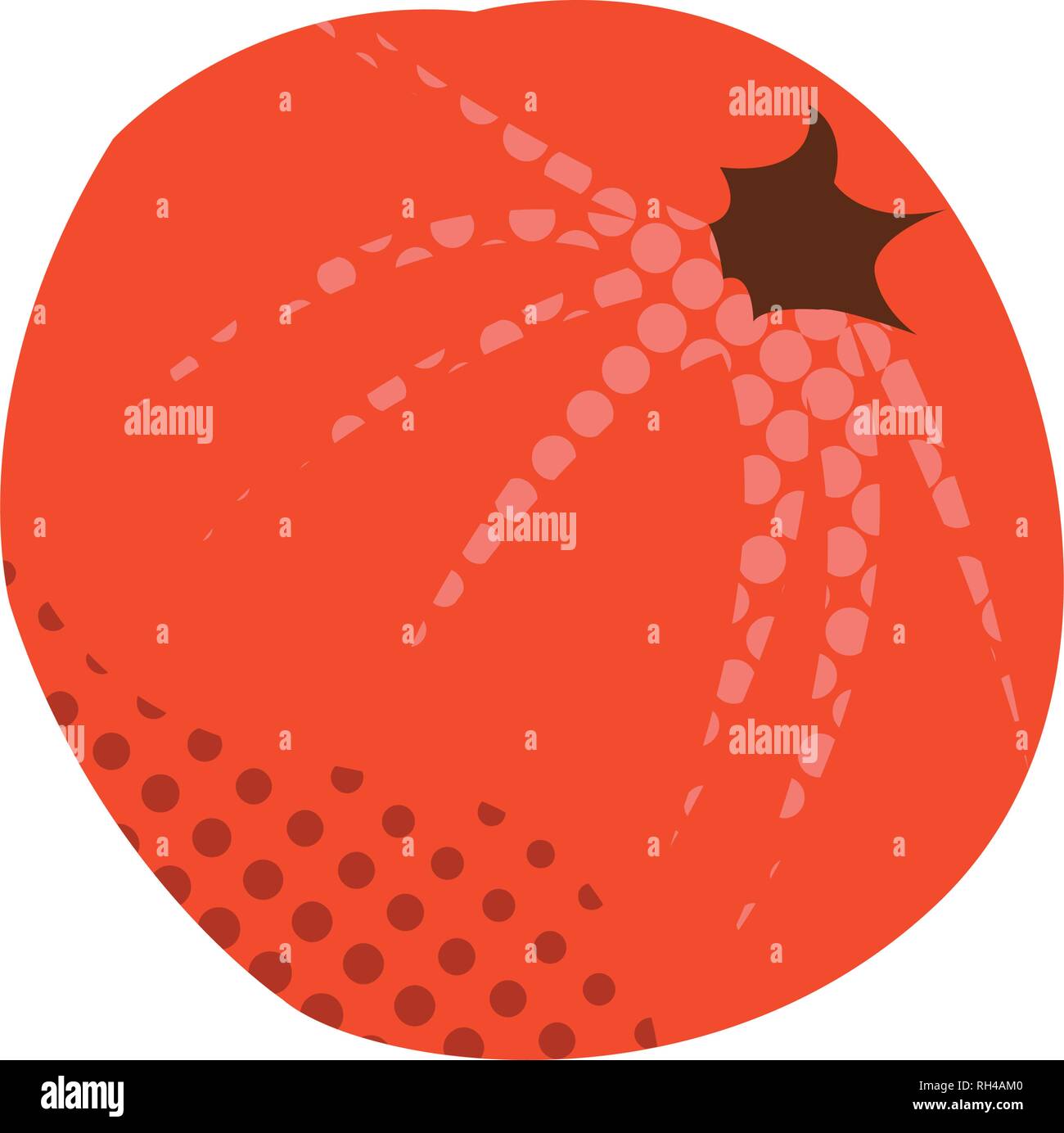 Tangerine color Stock Vector Images - Alamy