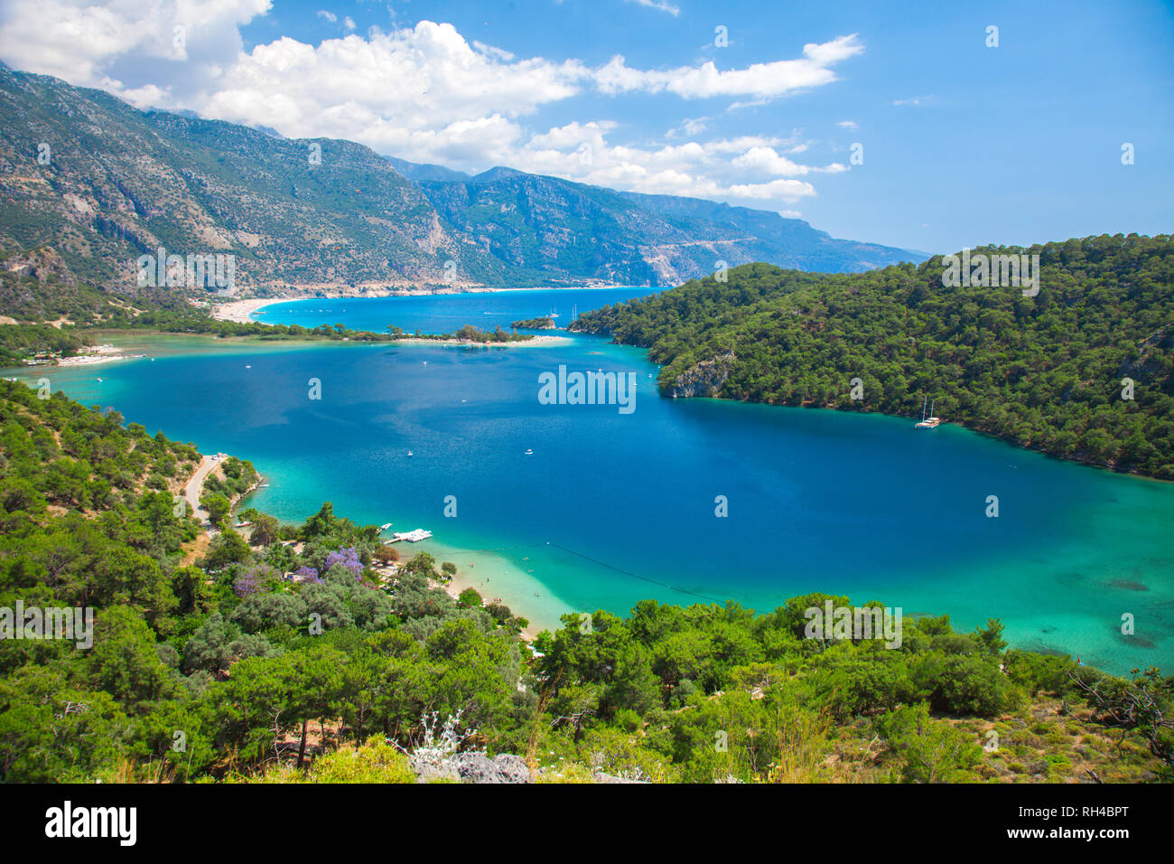 Blue lagoon in Oludeniz, Turkey Stock Photo - Alamy