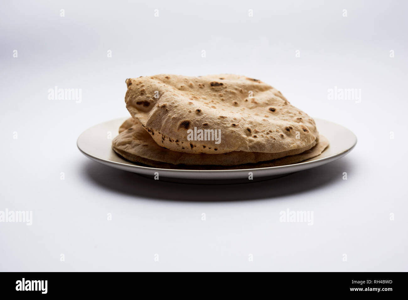 Chapati / Tava Roti also known as Indian bread or Fulka/phulka. Main ...