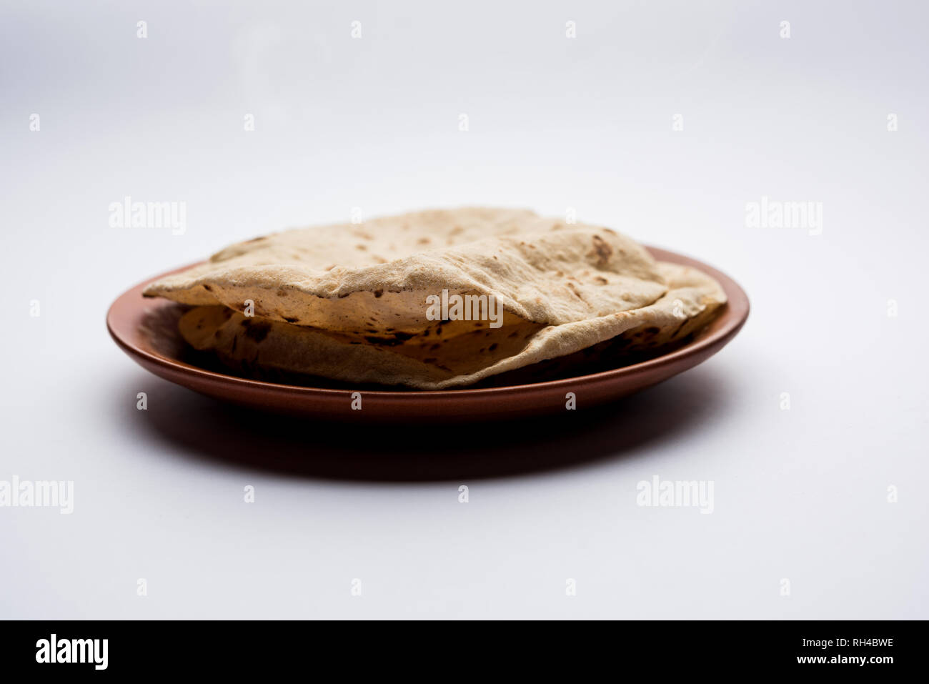 Chapati / Tava Roti also known as Indian bread or Fulka/phulka. Main ...