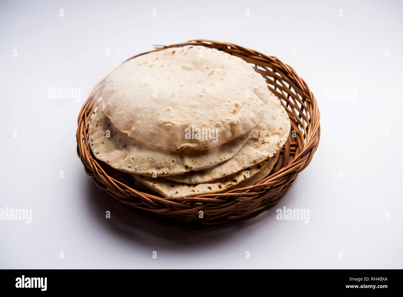 Chapati / Tava Roti also known as Indian bread or Fulka/phulka. Main ...